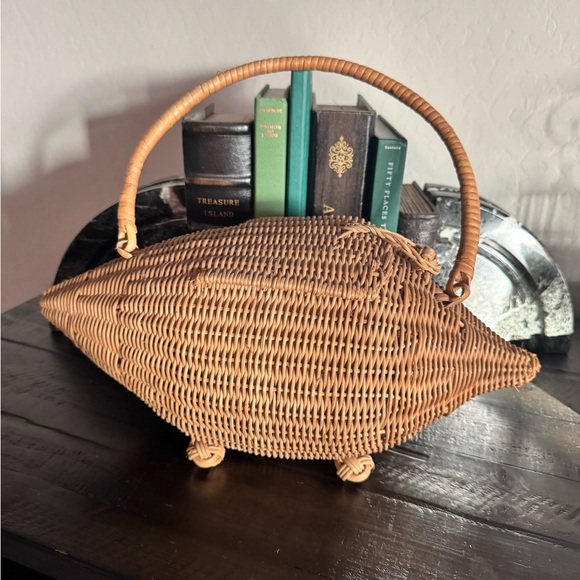 Accents | Vintage Wicker Basket Purse | Poshmark